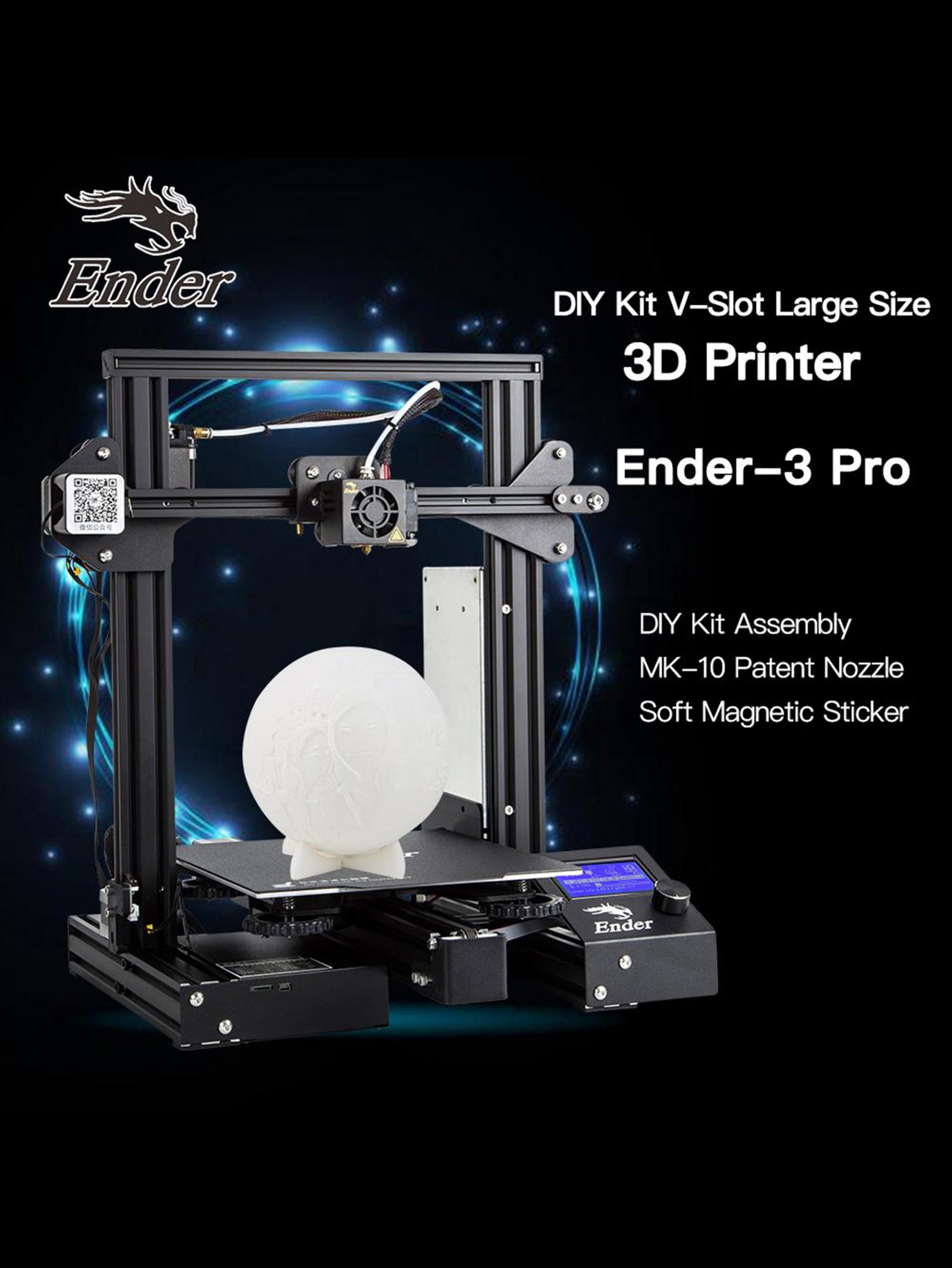 Creality Ender 3 Pro High Precision 2021 model 3D Printer