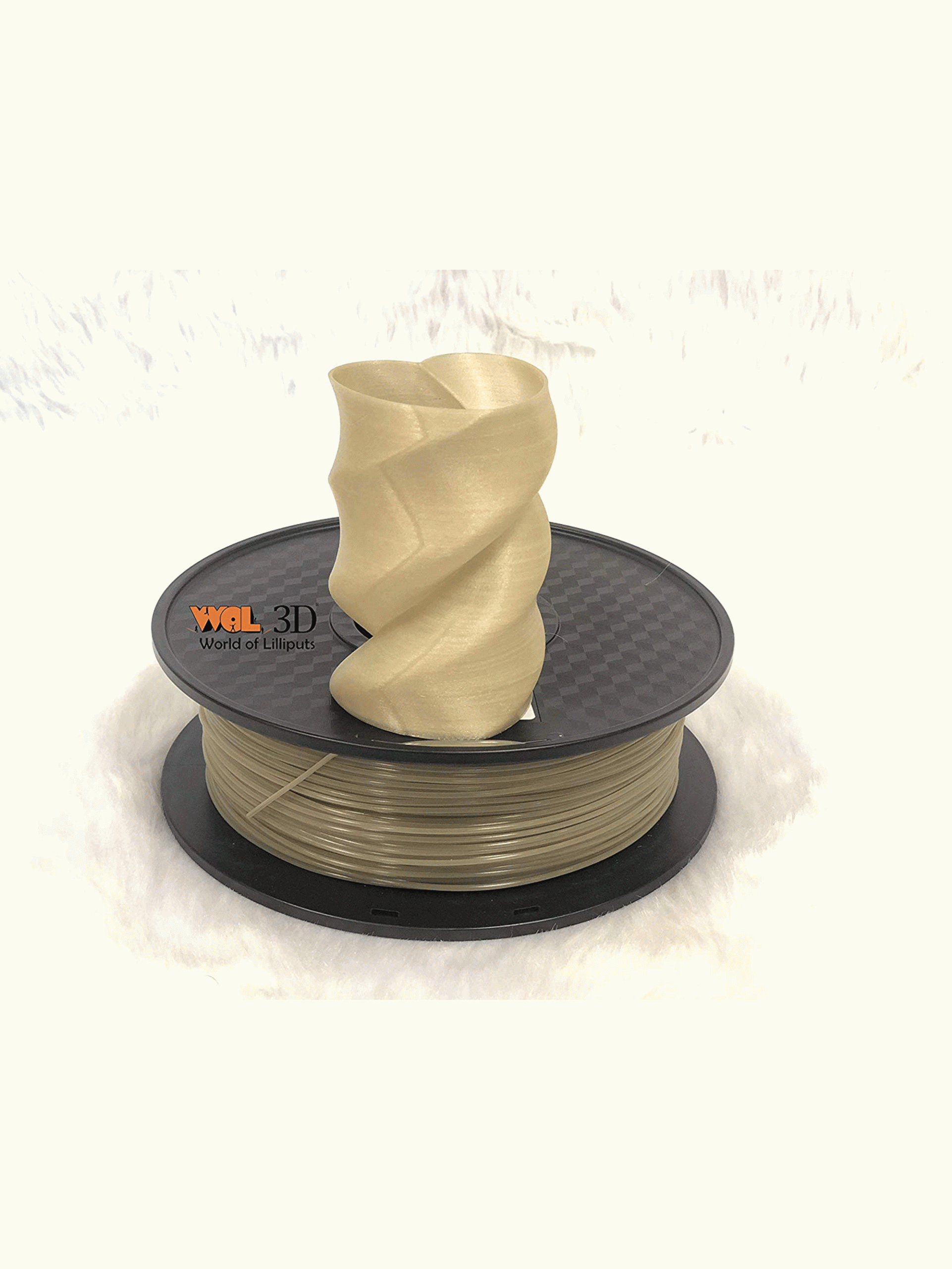 Luminous Yellow Filament - WOL 3D - 3D Printers