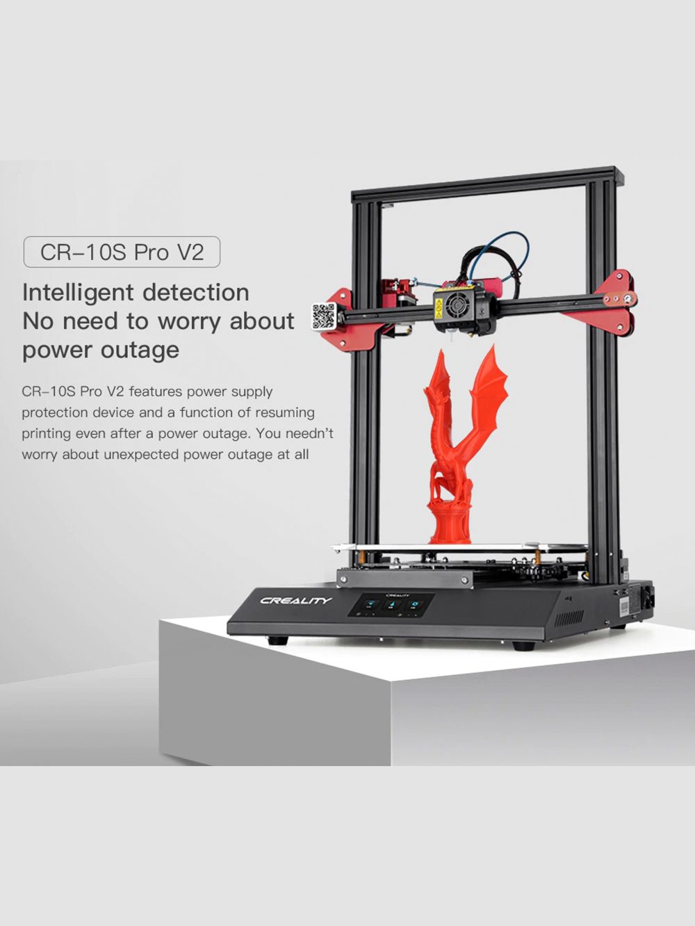 CR-10S Pro V2 with BL Touch Auto-Level in India now by WOL3D