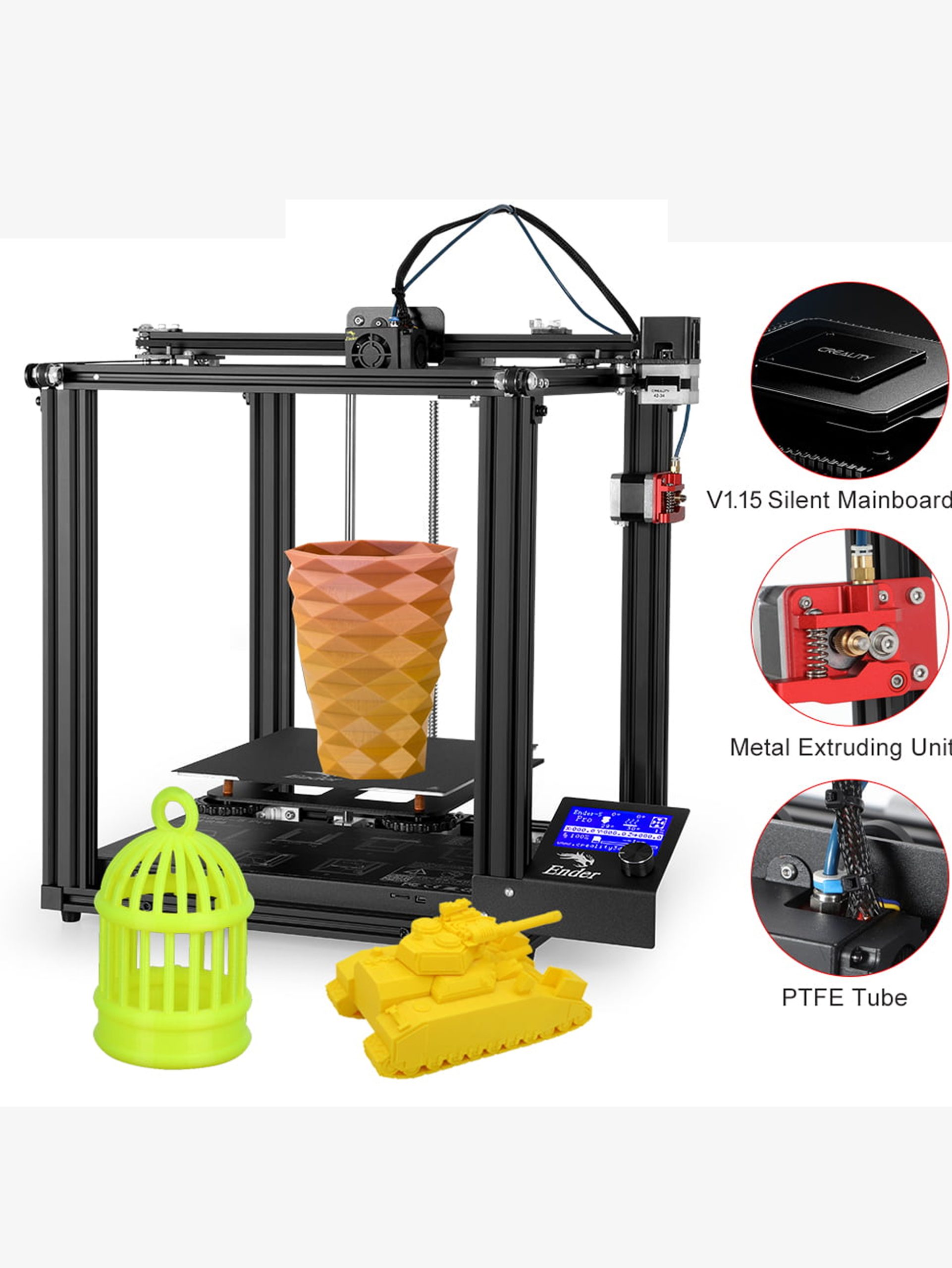 New Ender 5 Pro 3D Printer by WOL3D, now in india