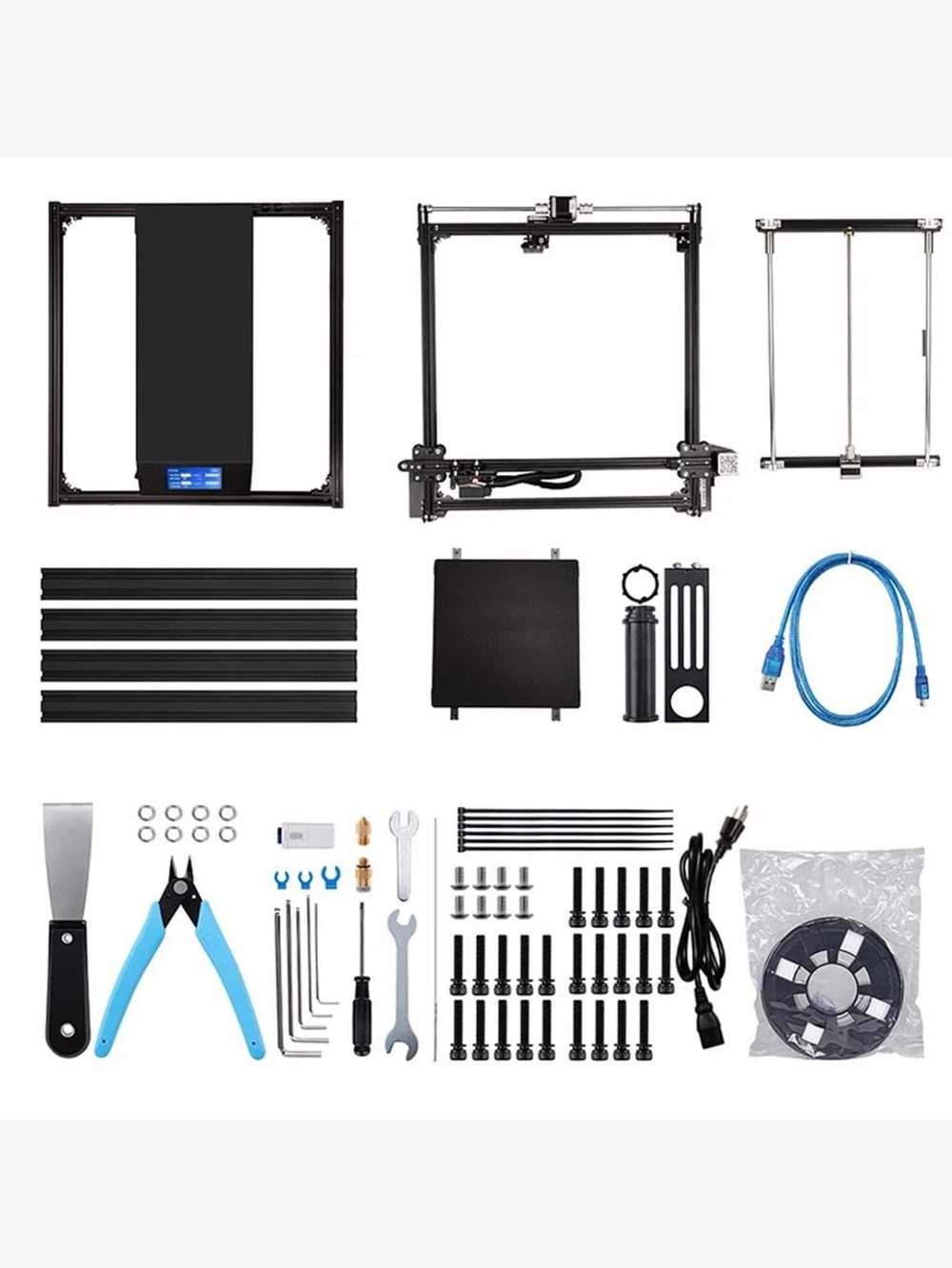 Ender 5 Plus 3D Printer with BL Touch now in India by WOL3D