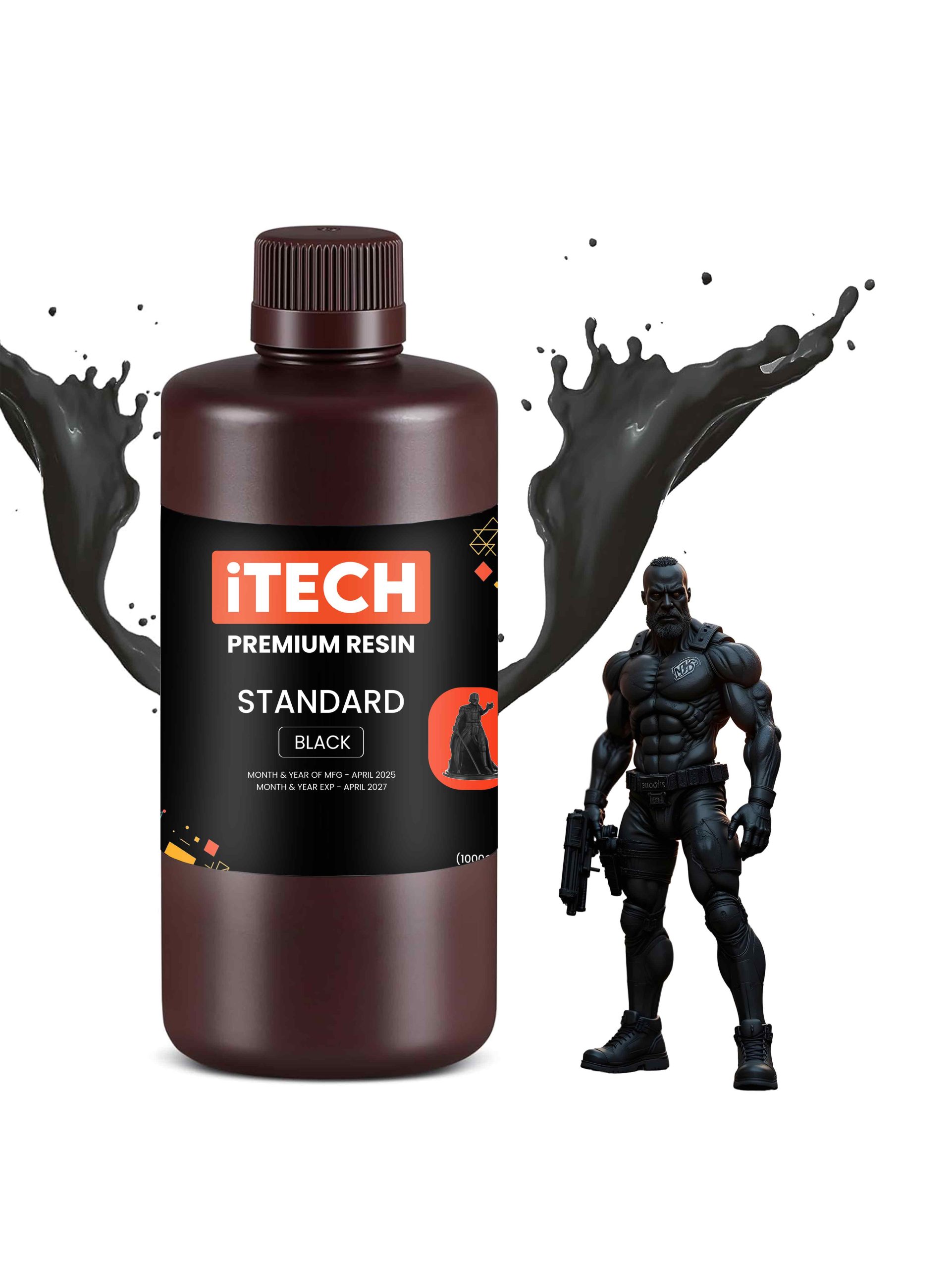 itech Premium Standard 8K Resin 1000 g - WOL 3D - 3D Printers