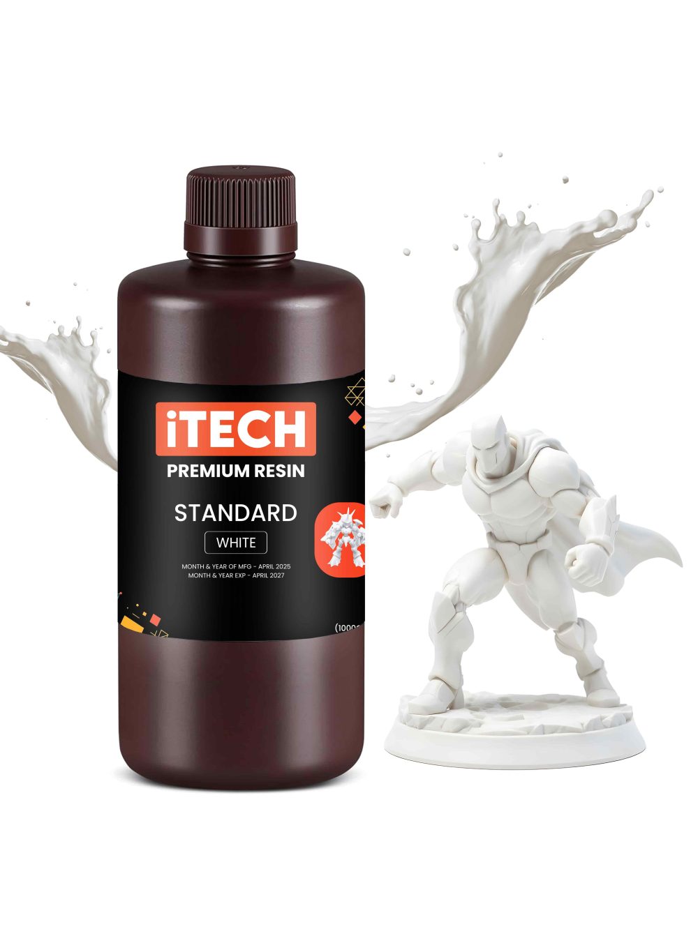 itech Premium Standard 8K Resin 1000 g - WOL 3D - 3D Printers