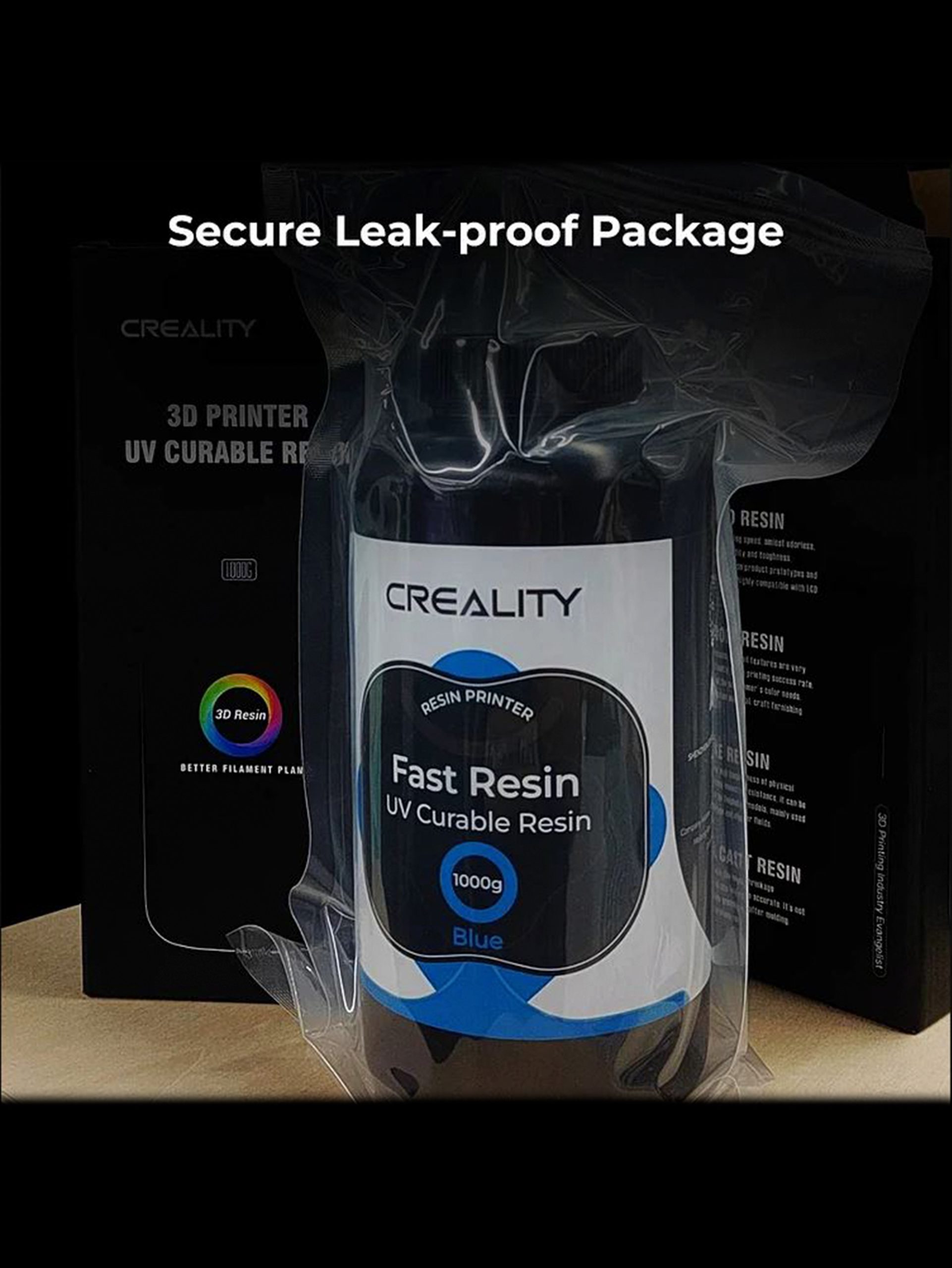 Fast Resin UV Curable Resin 1KG - WOL 3D - 3D Printers