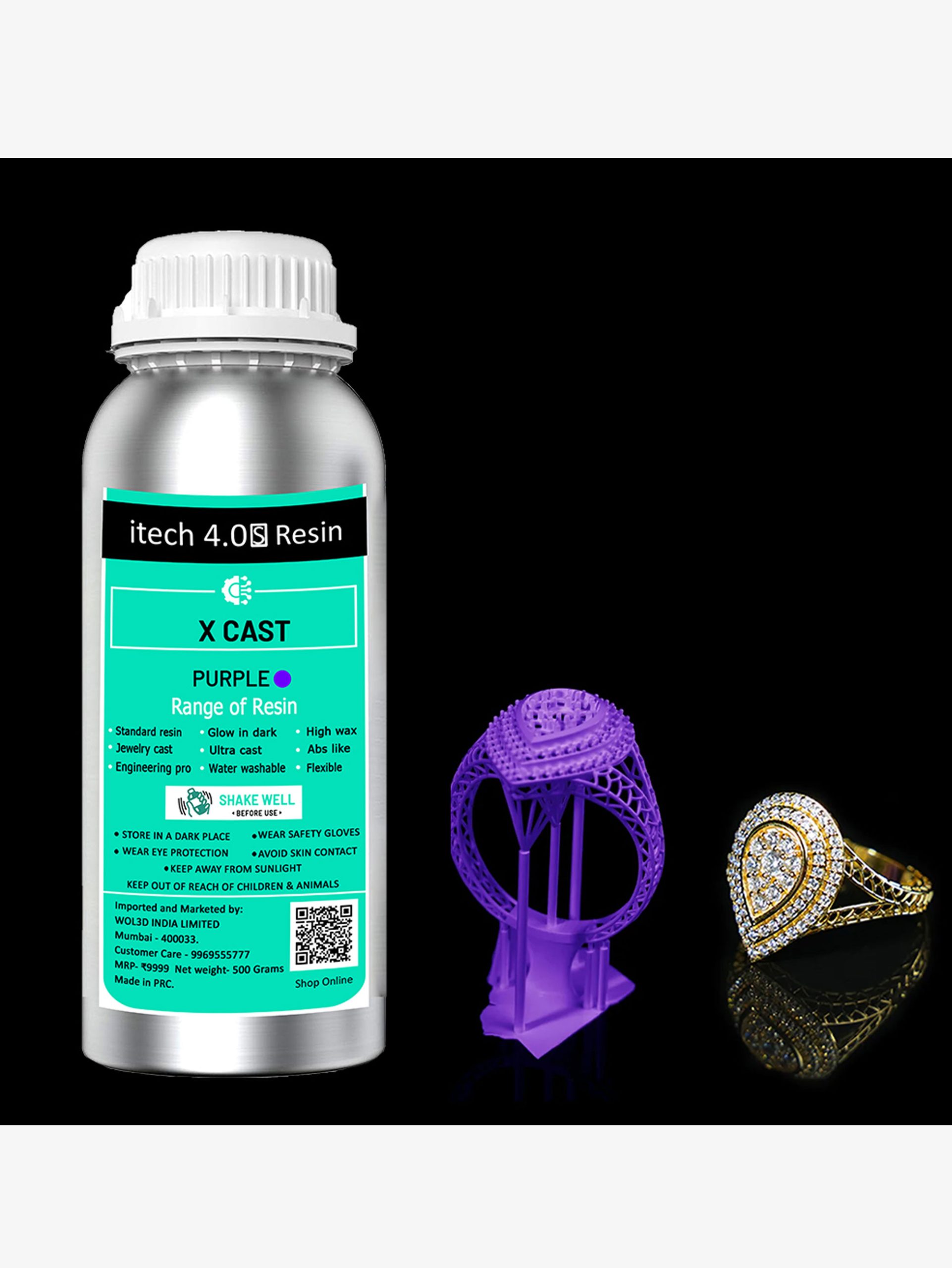 Itech X Cast Resin 500 ml - WOL 3D - 3D Printers