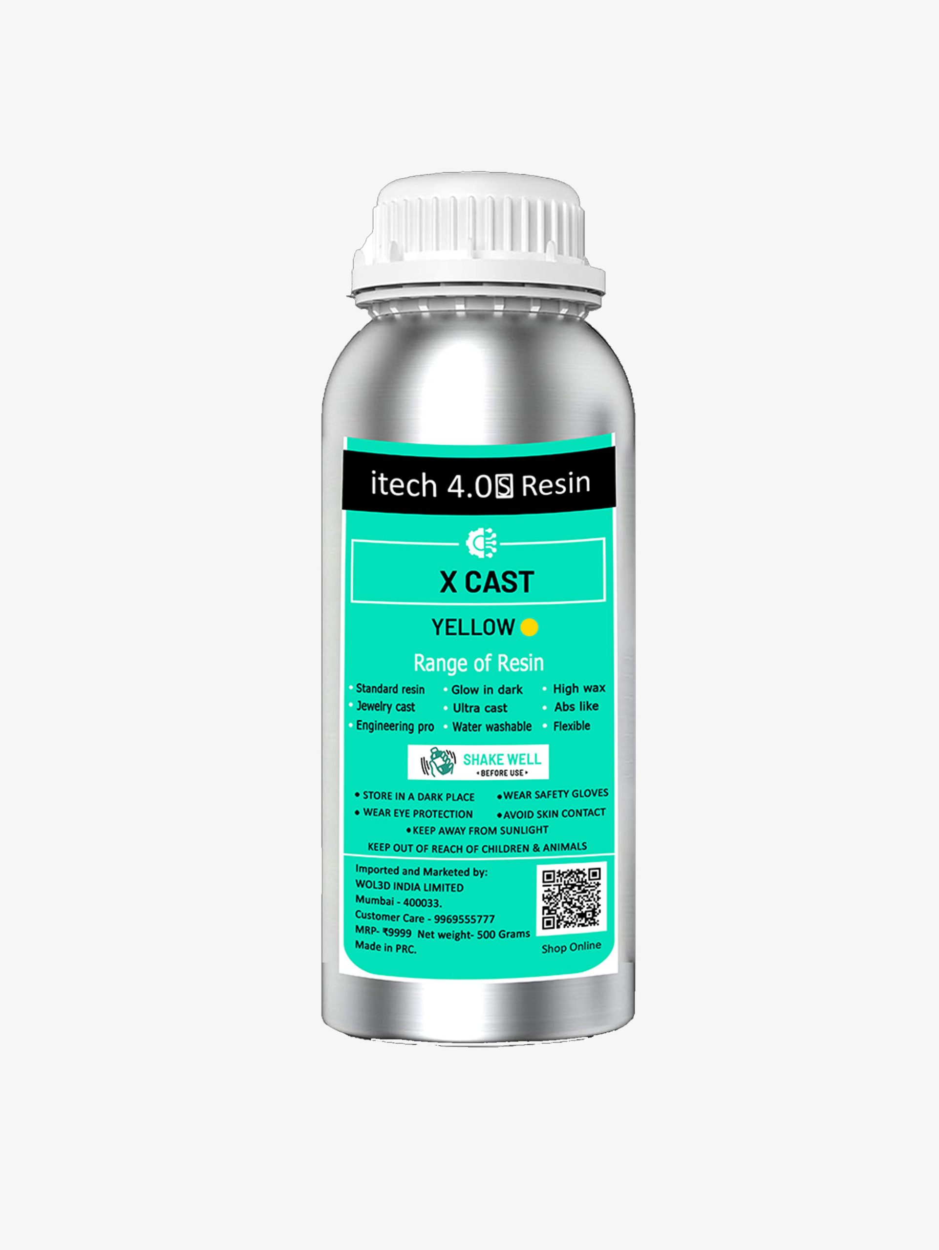 Itech X Cast Resin 500 ml - WOL 3D - 3D Printers