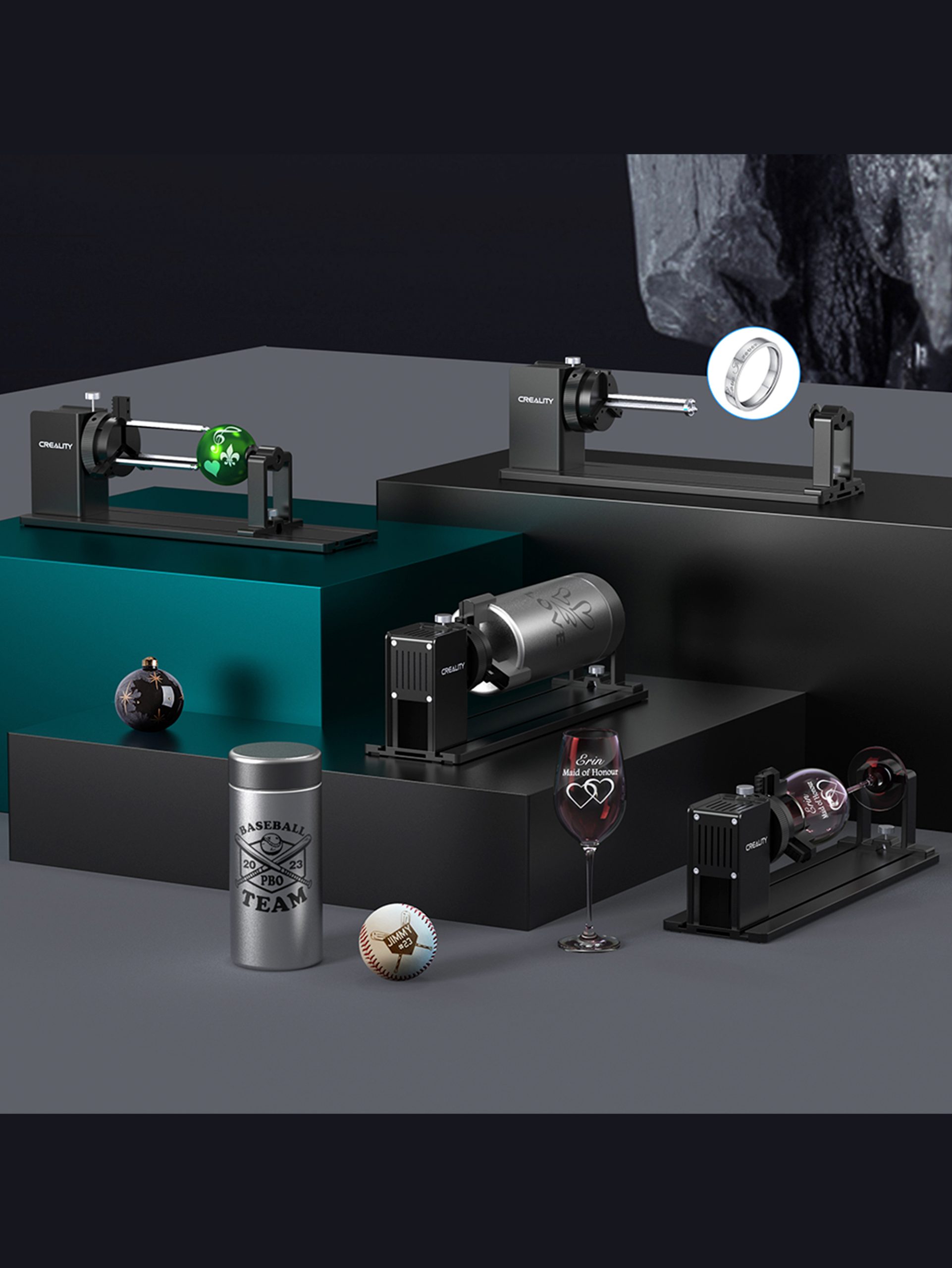 CR FALCON ROTATING KIT PRO - WOL 3D - 3D Printers