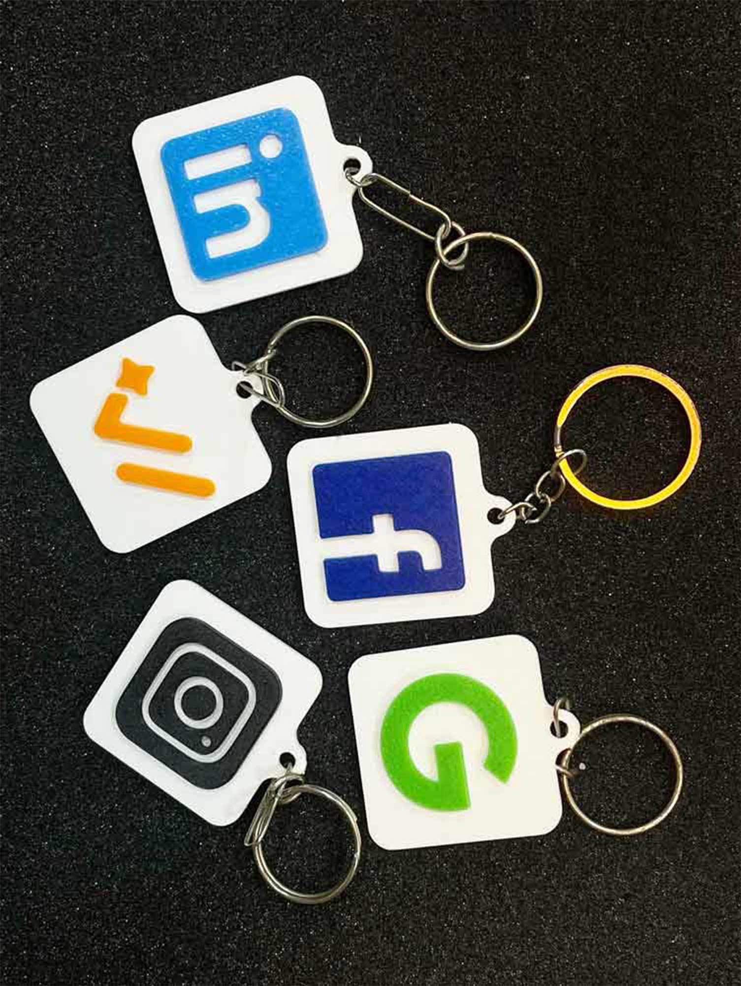 3D Printed NFC Keychains by WOL3D - WOL 3D - 3D Printers
