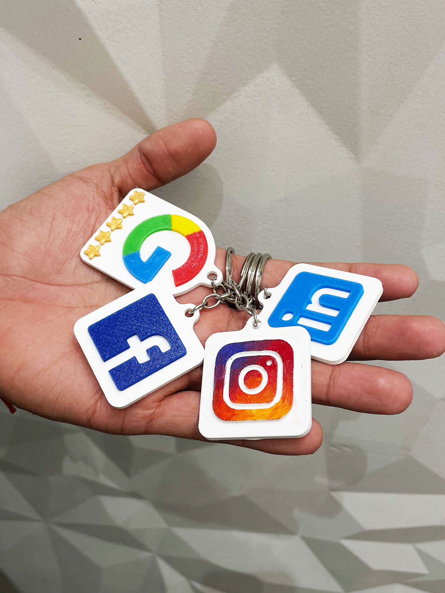 3D Printed NFC Keychains by WOL3D - WOL 3D - 3D Printers